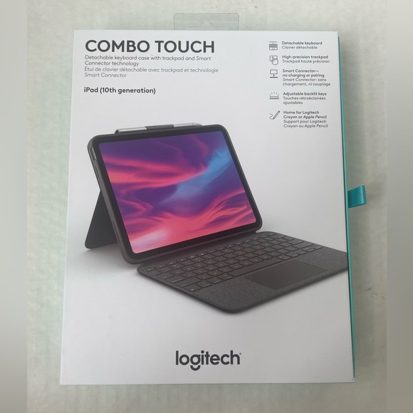 Logitech | Tablets & Accessories | Logitech Combo Touch Backlit ...